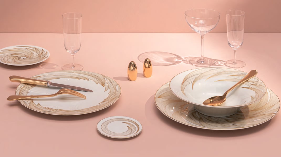 Raynaud porcelain: luxury French Limoges dinnerware - MDMAISON