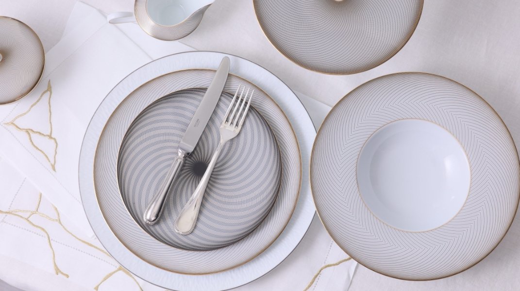Raynaud porcelain: luxury French Limoges dinnerware - MDMAISON